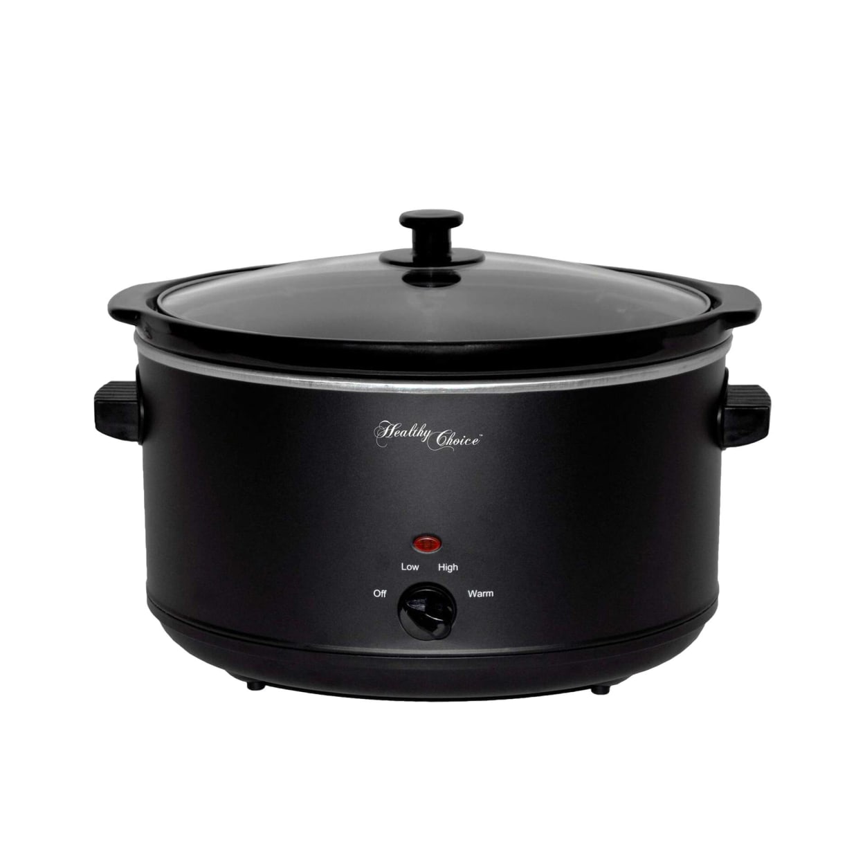 Healthy Choice Slow Cooker 8L Matte Black | Kitchen Warehouse™