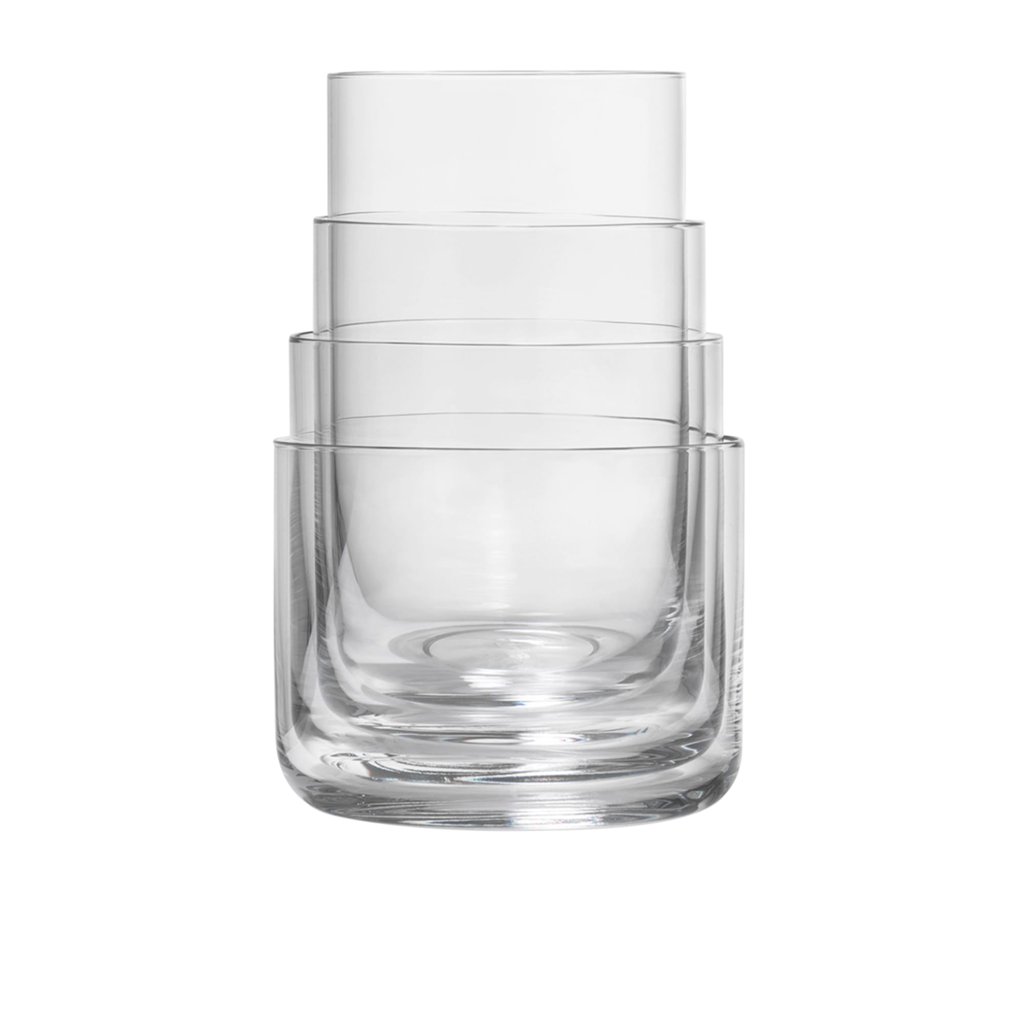 Aarke Nesting Glass 290mL Set 4pc | Kitchen Warehouse™