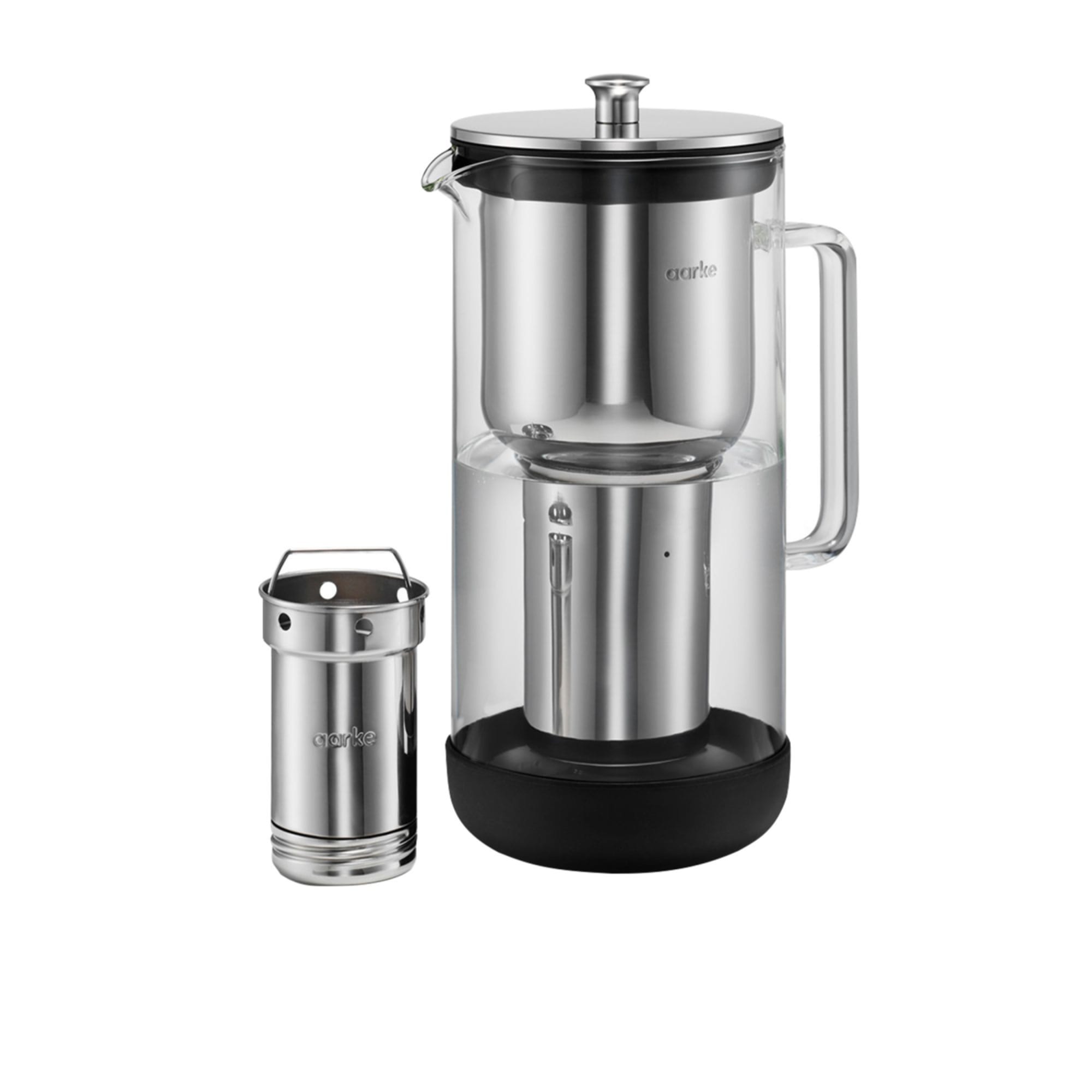 Aarke Purifier Glass Water Filter Jug 2.36L | Kitchen Warehouse™