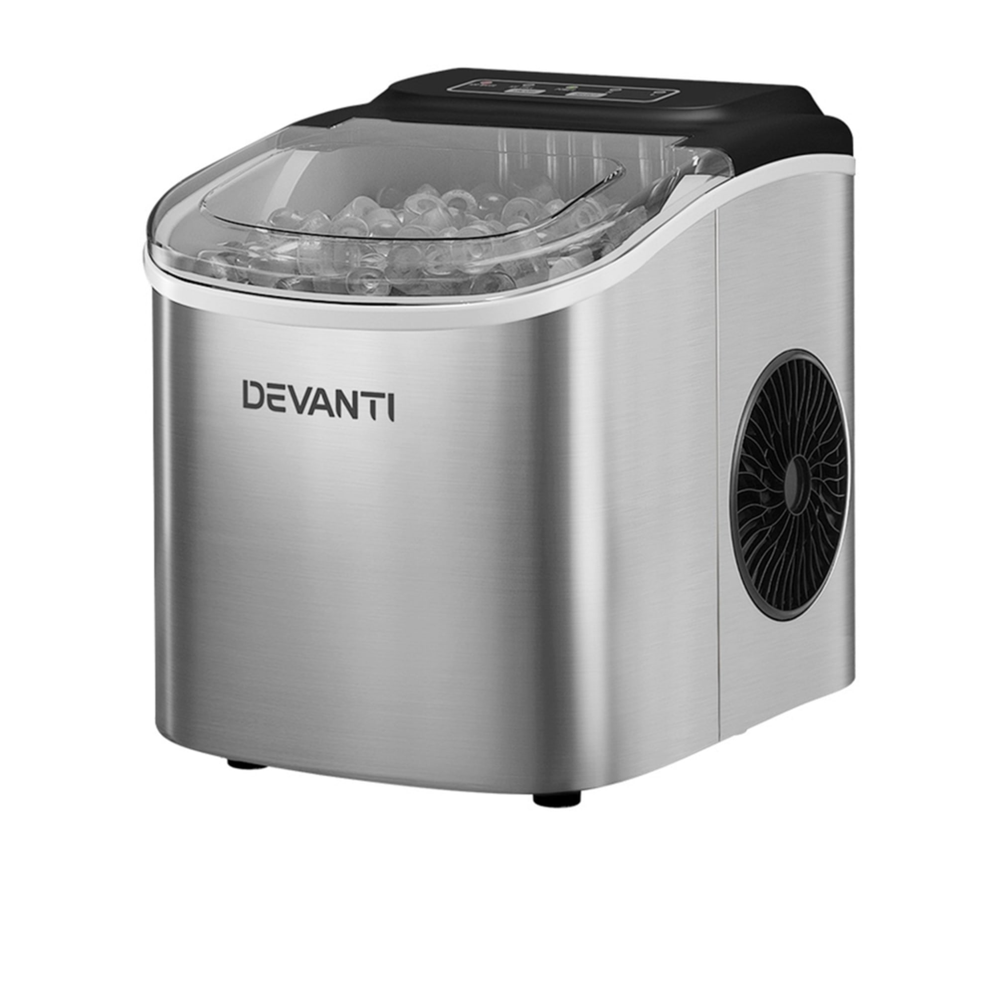Devanti Portable Self Cleaning Ice Maker with Scoop 1.3L | Kitchen ...