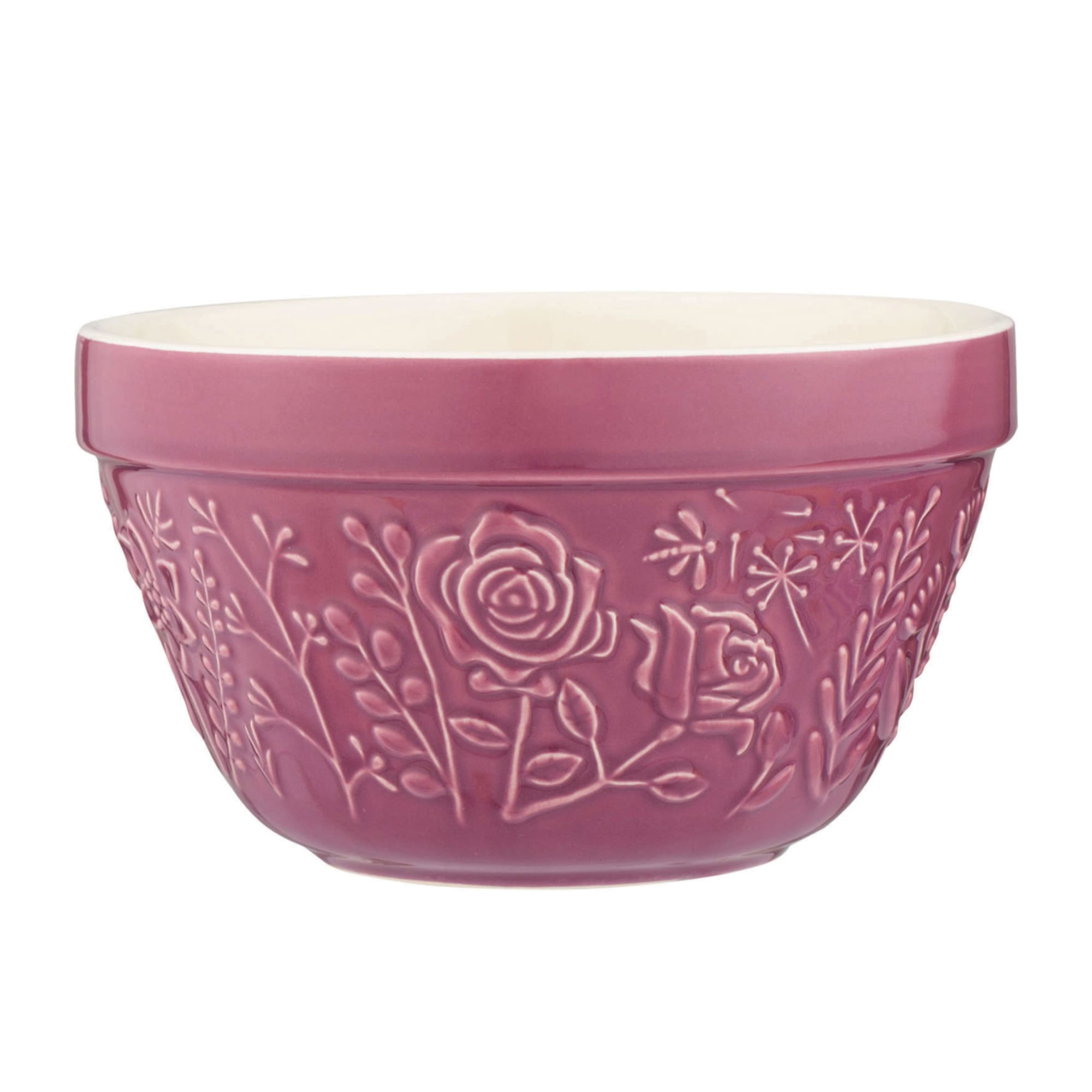 Mason Cash In The Meadow Pudding Basin 16cm Purple Rose | Kitchen ...
