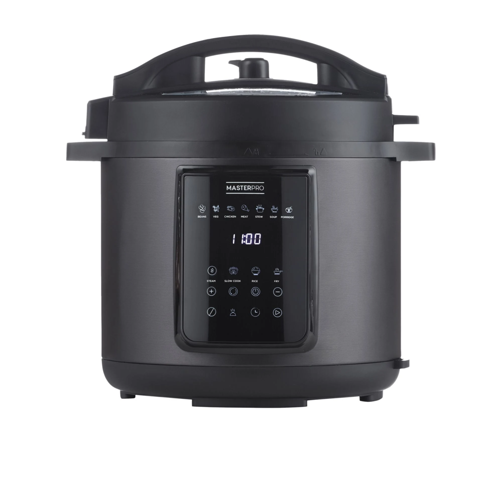 MasterPro 12 in 1 Digital Multi Cooker 6L Black | Kitchen Warehouse™