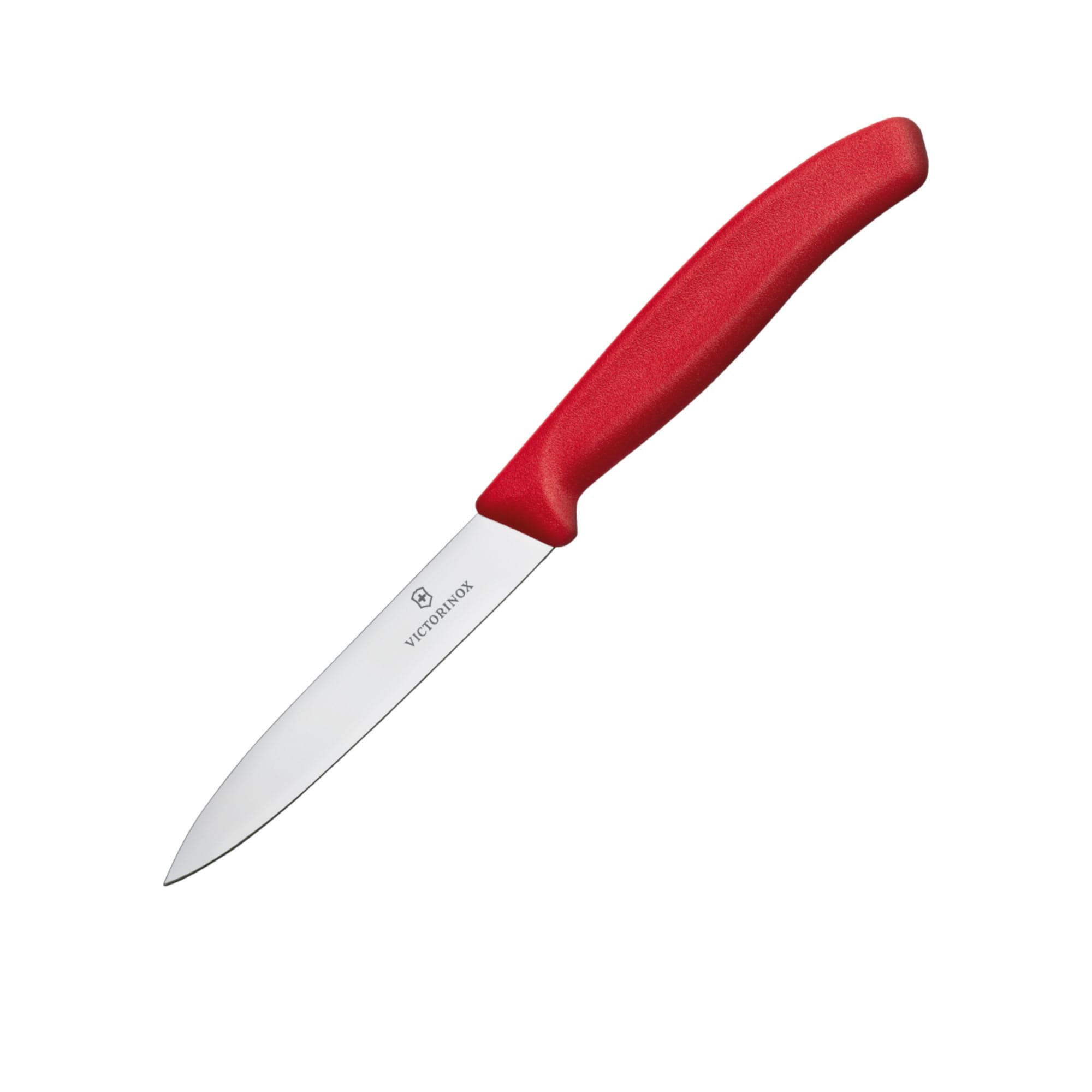 Victorinox Swiss Classic Pointed Tip Vegetable Knife 10cm Red | Kitchen ...